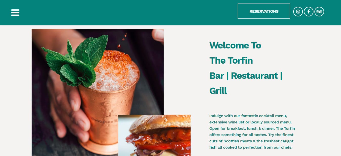 The Torfin Website Design - Primal Space