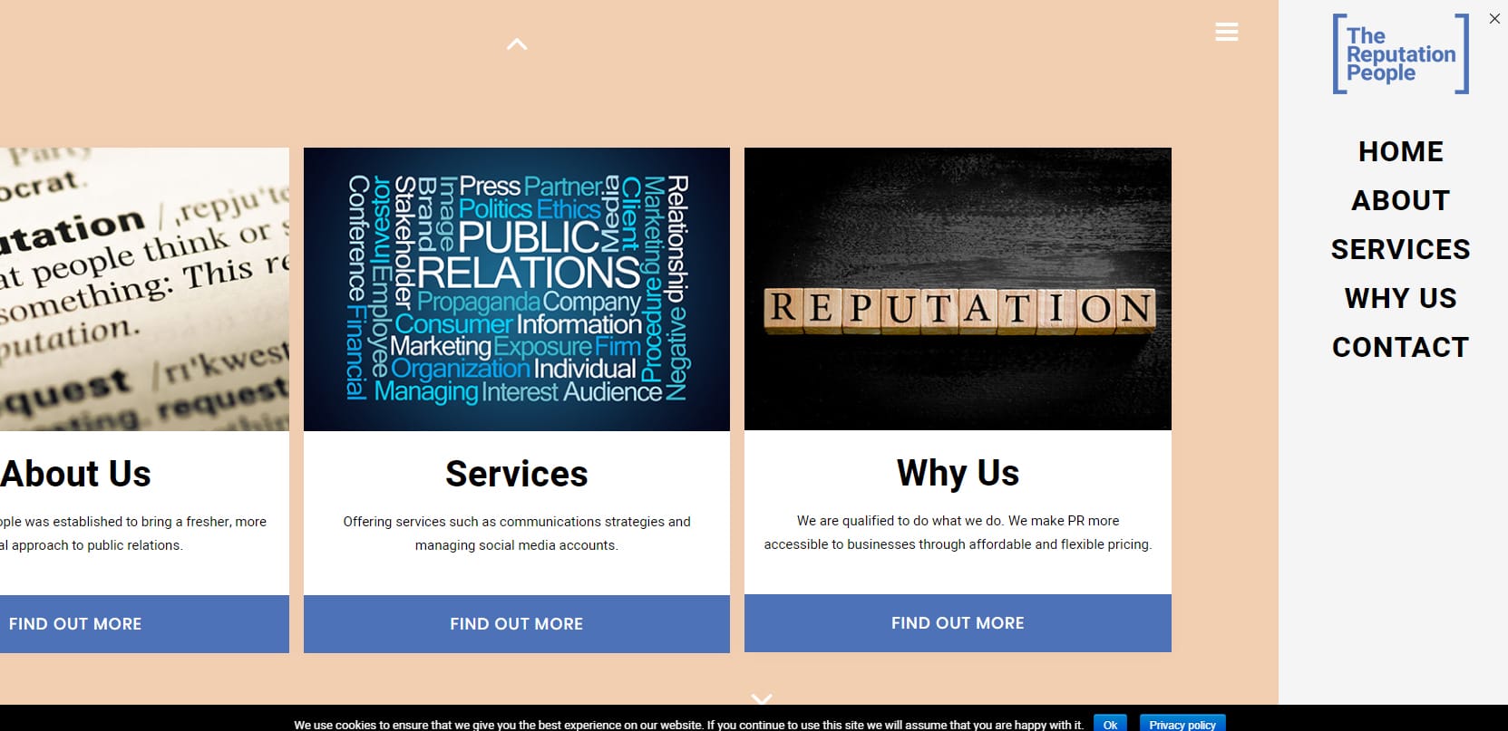The Reputation People - Website Design - Primal Space