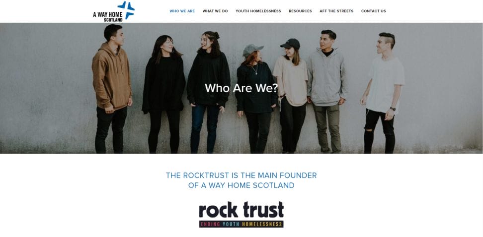 Rock Trust Website Design | Rock Trust WordPress Website