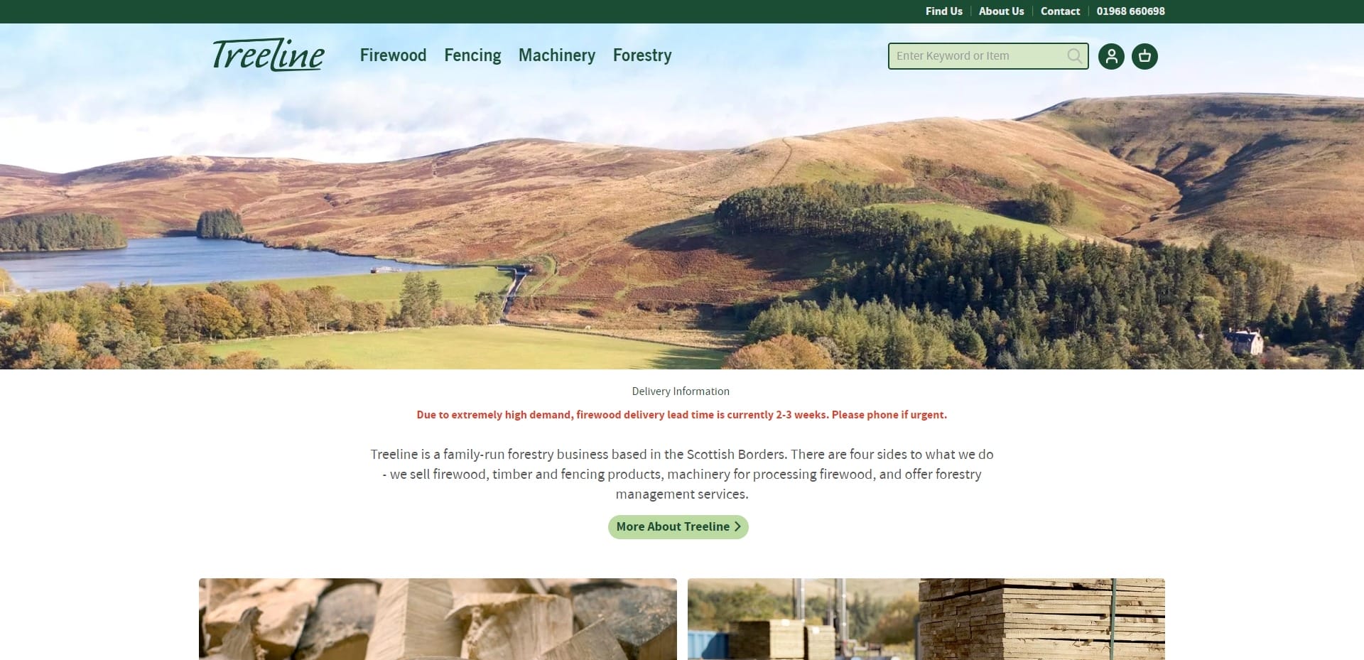 Treeline Magento Website Development | Primal Space